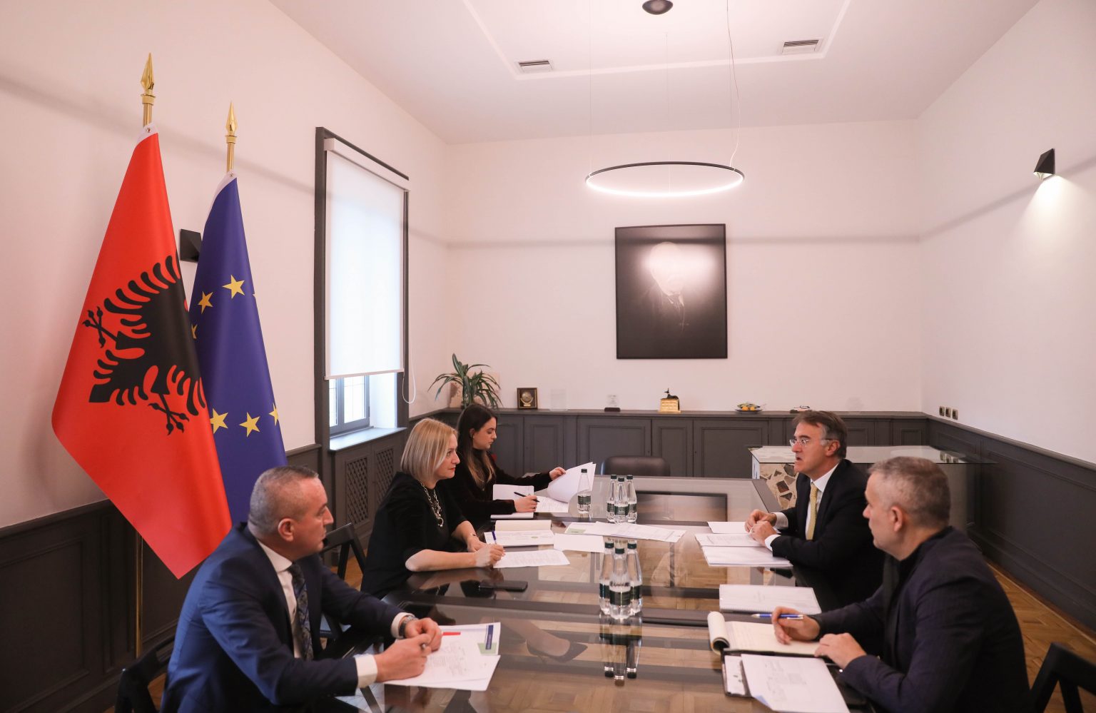 Ministrja e Bujqësisë dhe Zhvillimit Rural, Anila Denaj zhvilloi sot në ...